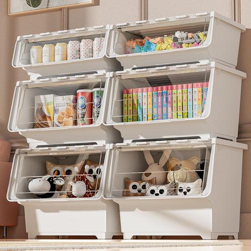 Jual 【3PCS】Stroge box Container Box Double Open Lid box Buku, pakaian ...