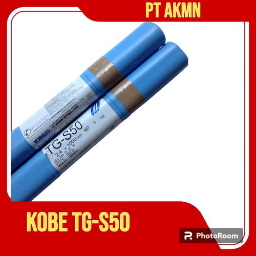 Jual KOBE TG-S50 TGS50 TGS 50 | kawat las TIG Argon GTAW AWS ER70S-G | pack 5kg - 3,2mm ...