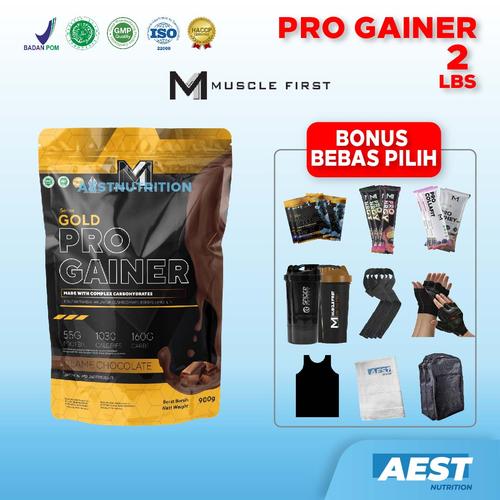 Jual Muscle First M1 Pro Gainer 2 lbs Gold Series - Glame Chocolate ...