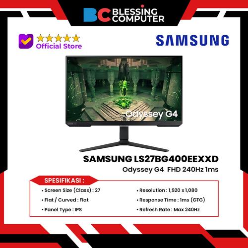 Promo Monitor SAMSUNG LS27BG400EEXXD Odyssey G4 FHD 240Hz 1ms Cicil 0% 3x - Kota Denpasar ...
