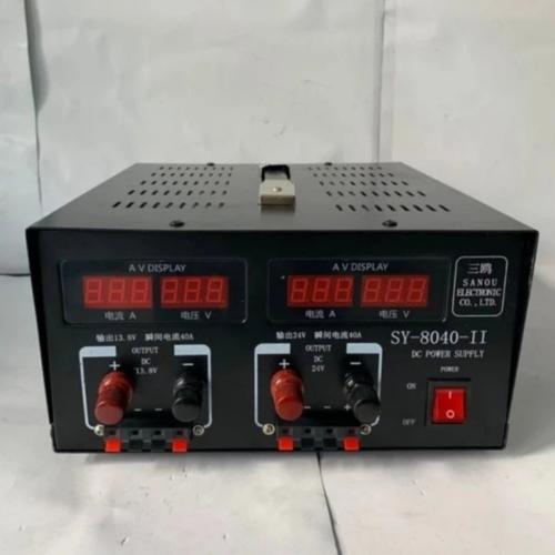 Jual Regulated Power Supply 40A AC/DC SY-8040-II SANOU Digital Display ...