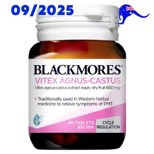 Jual Blackmores Vitex Agnus Castus 40 Tablets Siklus Menstruasi Gejala ...