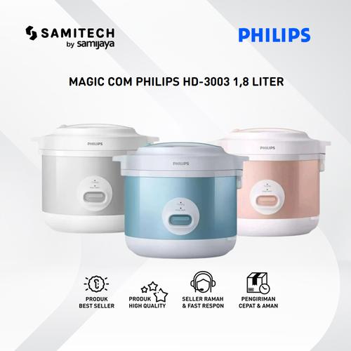 Promo Magic Com PHILIPS HD-3003 Rice Cooker 3003 Kapasitas 1,8 Liter ...