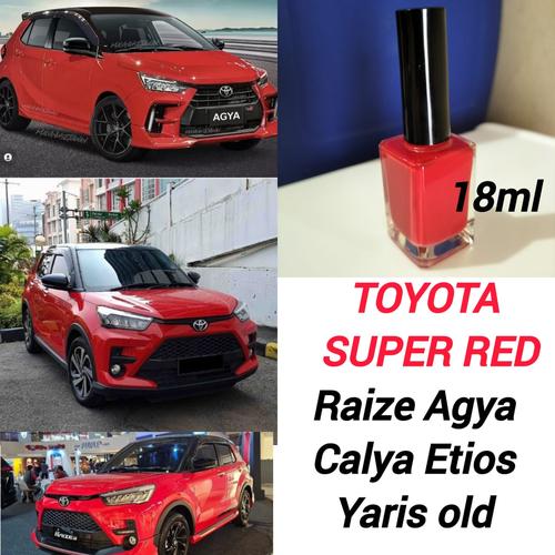 Jual CAT OLES PENGHILANG BARET TOYOTA SUPER RED TOYOTA AGYA RAIZE CALYA ...