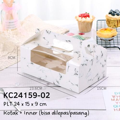 Jual Cake Box Packaging Pie Tart Dus Kotak Jinjing Hampers Cupcake ...