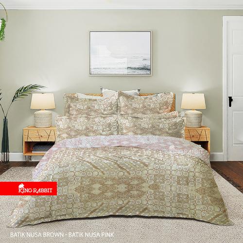 Promo King Rabbit Organic Bamboo Velvet Complete Set Motif Batik Nusa ...