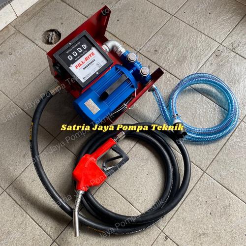 Jual Pompa Transfer BBM Flow Meter FILL-RITE Explosion Proof 60LPM 220V ...