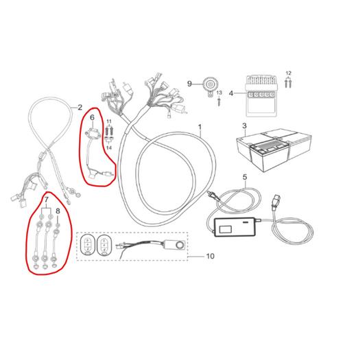 Jual Kabel Konektor Battery Sepeda Listrik Viar UNO / Cable Connector ...