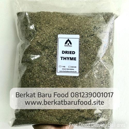 Jual Dried Thyme Leaves 1 kg / Dry Thyme Leaf / Daun Timi Kering 1 kg ...
