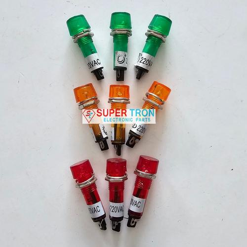 Jual Pilot Lamp Plastik 10mm 220VAC - Hijau - Kota Medan - Super Tron ...