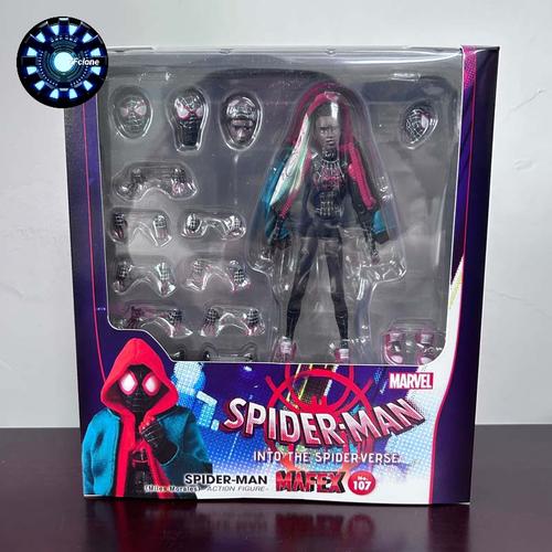 Promo Mafex 107 Spiderman Miles Morales Into The Spider Verse Action ...