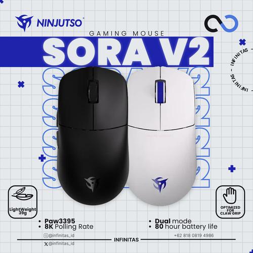 Jual Ninjutso Sora V2 Wireless Super Light Gaming Mouse - Jakarta Barat ...