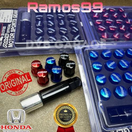 Jual Honda Mobilio Freed Original Mur Roda Racing Rays Baut Lugnut ...