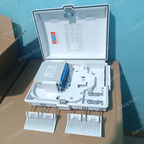 Jual odp 16 core lengkap spliter box 1:16 / Odp 16 core lengkap ...