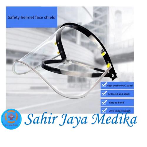 Promo Face Shield Khusus Untuk Helm Proyek Faceshield Gerinda Welding ...