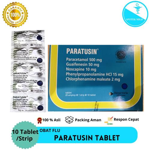 Jual Paratusin ( 10 Tablet / strip ) - Jakarta Barat - Apotek MB38 ...