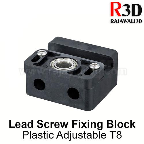 Jual T8 Bracket Lead Screw Leadscrew Fixing Block Blocks Plastic ...