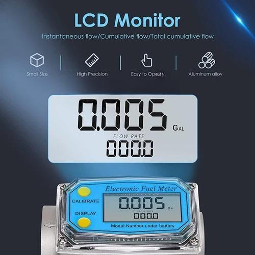 Jual Digital Flow meter Turbine 2 inch Flow meter Air/Solar/Minyak 2in ...