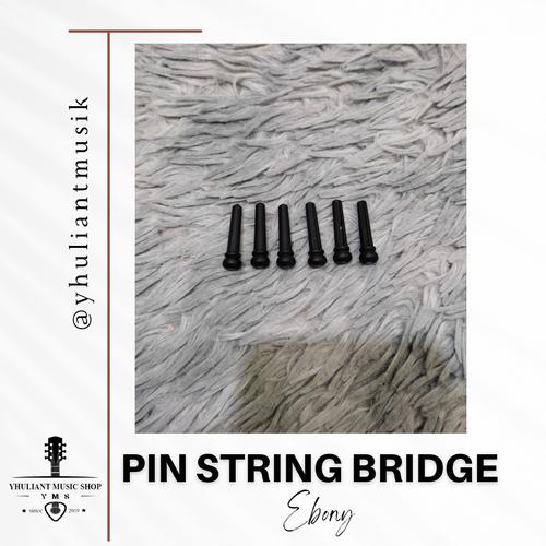 Jual Pin Bridge Gitar Akustik Kayu Ebony - Jakarta Barat - YHULIANT ...