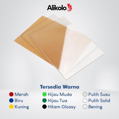 Jual Acrylic Akrilik Custom Potong Lembaran Potong Laser 2mm - Kuning ...