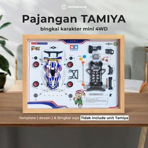 Jual Box Pajangan Tamiya ( Desain & Bingkai ) Frame Karakter Rak ...