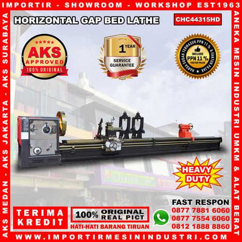 Jual Mesin Bubut Besi / Bench Lathe 8 meter / 8000 mm Heavy Duty AKS ...