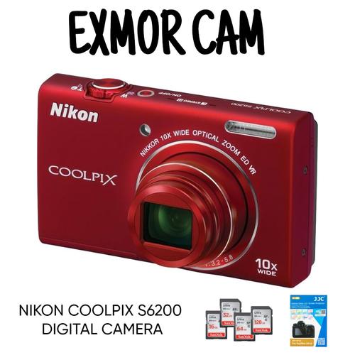Jual NIKON COOLPIX S6200 DIGITAL CAMERA POCKET DIGICAM - Box Putih ...