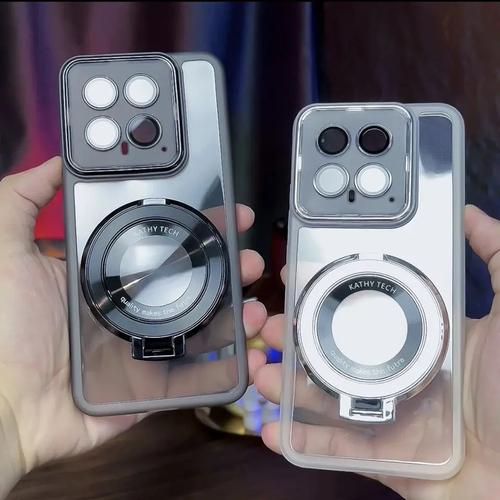 Jual case silikon POCO X6 PRO 5G magsafe kombinasi stand holder ...