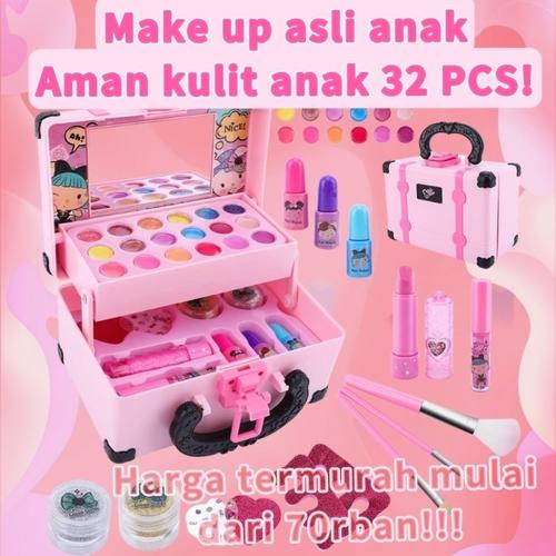 Jual children pretend plays make up kit set mainan make up anak den ...