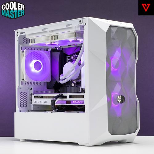 Jual Casing Cooler Master MasterBox TD300 Mesh White - m-ATX - 2X ARGB ...