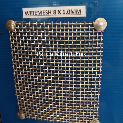 Jual Wiremesh 8 Tebal 1mm / Kawat Mesh Stainless SS304 Meteran 100cm x ...