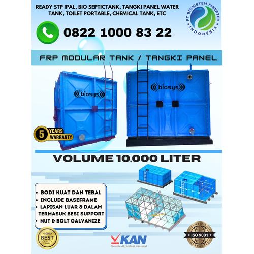 Jual Tangki Panel/FRP Modular Tank BIOSYS Volume 10 m3. biotech sistem ...