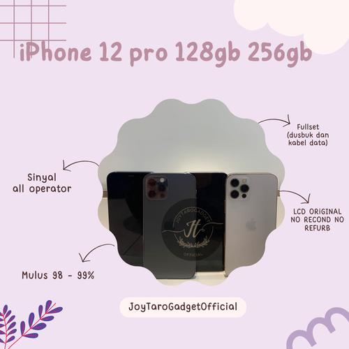 Jual iphone 12 pro 128gb 256gb second fullset mulus ex inter - 128 gb, silver - Jakarta Barat ...
