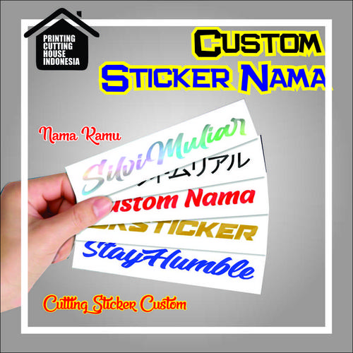 Jual Cutting sticker Custom Mobil/Motor/Sepeda/Laptop/Hp scotlite ...
