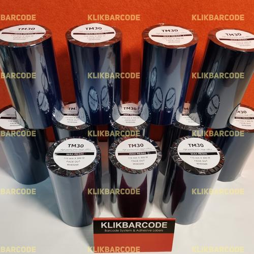 Jual SONY WAX RESIN SIGNATURE SSWR/TM30 110 mm X 300 m RIBBON WAX RESIN ...