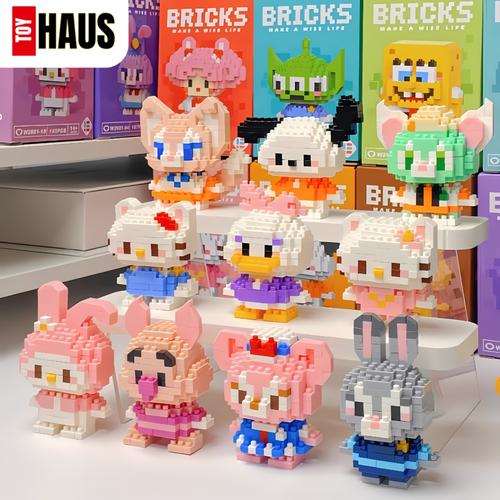 Jual Bricks DIY Nano Block Mini Toys Model Kartun Building Blockk Kartun - Spongebob - Kota ...