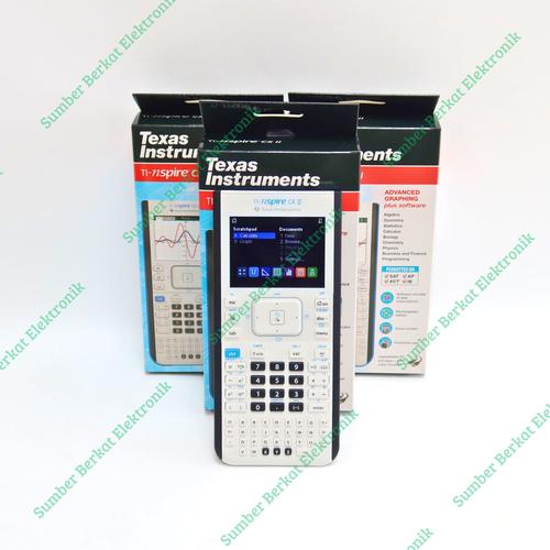 Jual Texas Instruments TI-Nspire CX II Graphing Calculator Sekolah ...