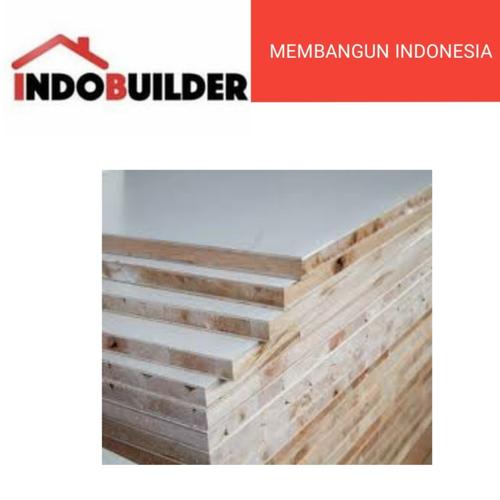 Jual BLOCKBOARD MELAMIN 18 MM PUTIH DOFF MERANTI DOUBLE FACE DIMENSI 1. ...