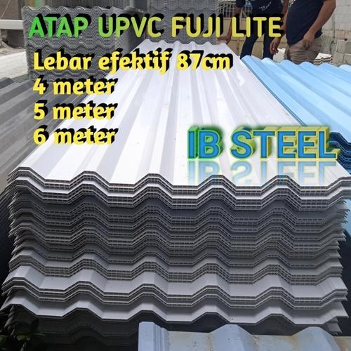 Jual Atap Upvc Fuji Lite 870 x 6 meter / Atap Double Layer - Kab ...