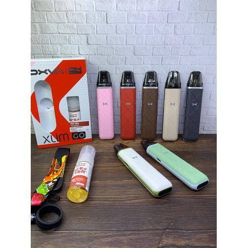 Promo Oxva Xlim Go Pod Kit + OX Passion Ice Tea Salt Nic 15ML by Oxva ...