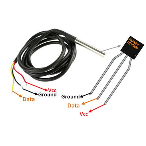 Jual Kabel Sensor Suhu Waterproof - DS18B20 - Panjang 1M - Kota Bandung ...