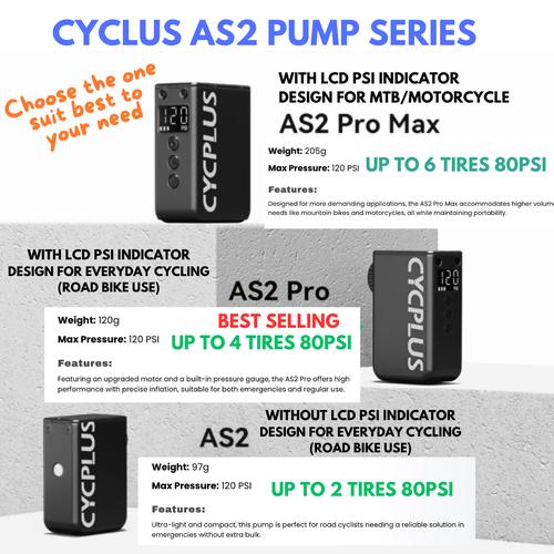 Jual CYCPLUS TINY E-PUMP CUBE - Tiny Bike Pump 100psi 90 detik full - AS2 PRO PUMP - Jakarta ...