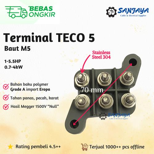 Jual TC5 Terminal TECO Baut 5MM ELEKTRO DINAMO MOTOR - Jakarta Barat ...