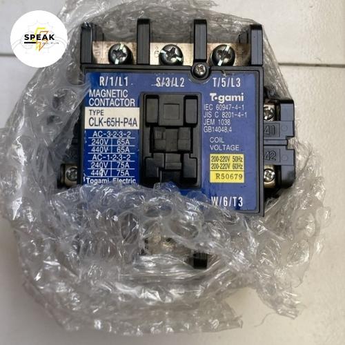 Jual MAGNETIC CONTACTOR TOGAMI CLK-65H-P4A 220 Vac 3PHASE - Jakarta ...