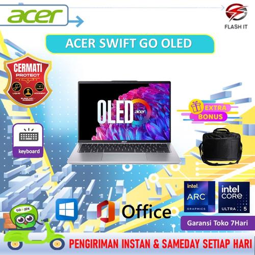 Jual Acer Swift Go Oled Sfg14 Ultra 5 125H 32Gb 512Gb W11+Ohs 14.0 2.8K ...