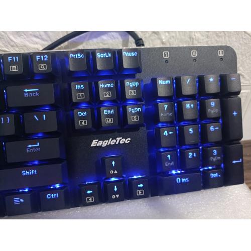 Jual WIRED MECHANICAL KEYBOARD EAGLETEC ET-KGO50-BR-1 BROWN SWITCH UNIT ...