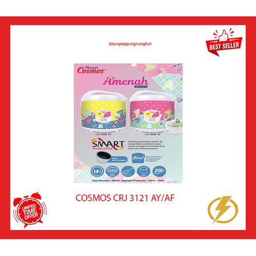 Jual RICE COOKER COSMOS 1,8 LITER 400 WATT - CRJ 3121 AY/AF - Kota ...