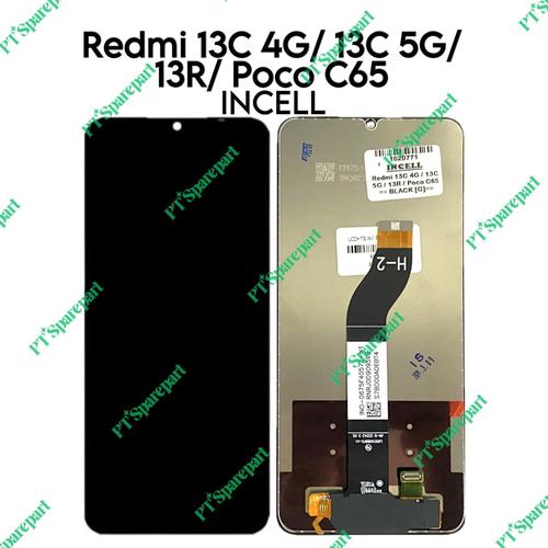 Jual LCD Touchscreen Fullset Redmi 13C 4G 5G / 13R / Poco C65 - INCELL ...