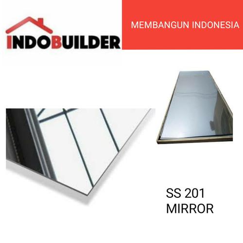 Jual PLAT STAINLESS STEEL SS 201 TEBAL 0.6 MM DIMENSI 1.2 X 2.4 METER ...