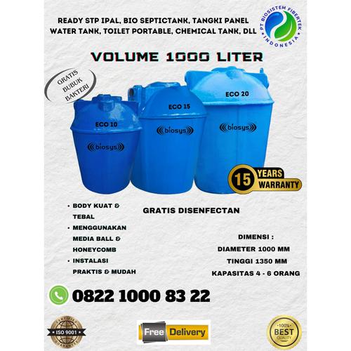 Jual Septic tank Bio tipe ECO 10 / 1000 liter Bio sepiteng, biosys ...